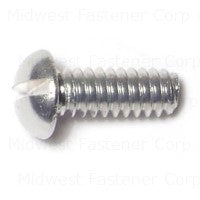 Aluminum Slotted Round Machine Screws – ScrewsAndBolts.com