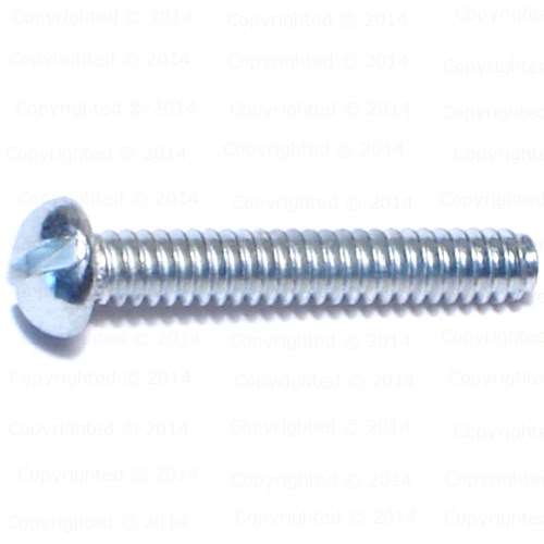 Buy #6 Slotted Round Head Machine Screws at Wholesale – ScrewsAndBolts.com