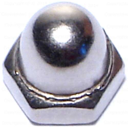 Stainless Steel Acorn Cap Nuts – ScrewsAndBolts.com