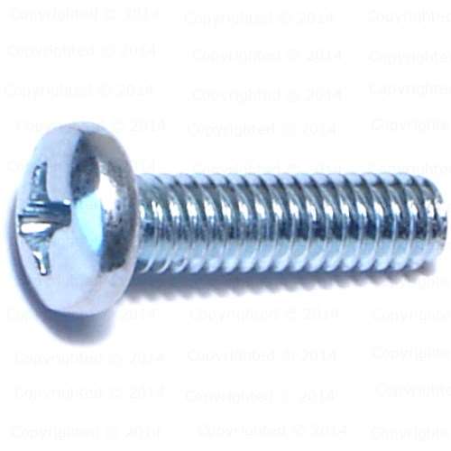 Phillips Pan Head Machine Screw - #8 Diameter – ScrewsAndBolts.com