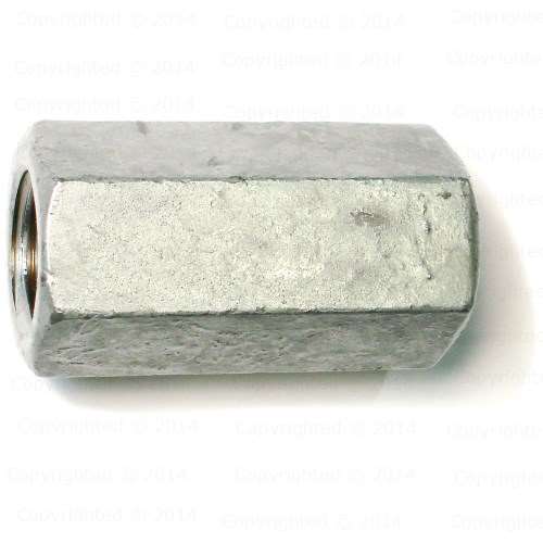 Galvanized Coupling Nuts – ScrewsAndBolts.com