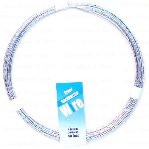 4 Strand Galvanized Wire – ScrewsAndBolts.com
