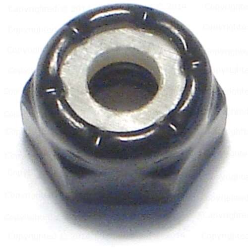 Black Nylon Insert Lock Nut – ScrewsAndBolts.com