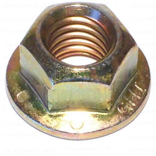 Grade 8 Coarse Hex Flange Lock Nut – ScrewsAndBolts.com