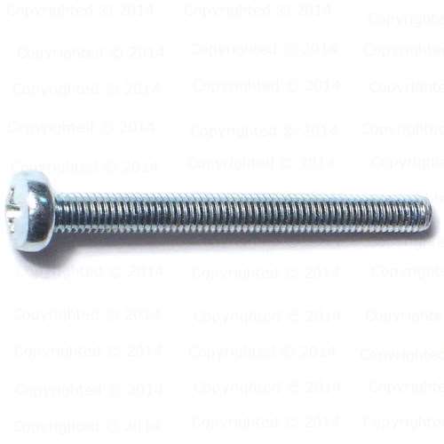 Phillips Pan Head Machine Screws - 3mm Diameter – ScrewsAndBolts.com