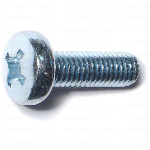 Phillips Pan Head Machine Screws - 8mm Diameter – ScrewsAndBolts.com
