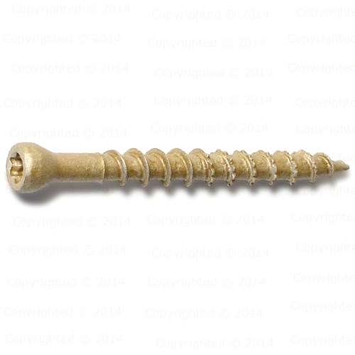 SaberDrive Tan XL1500 Coating Trim Screws – ScrewsAndBolts.com