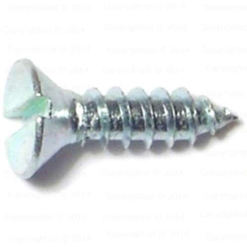 Slotted Flat Head Sheet Metal Screws – ScrewsAndBolts.com