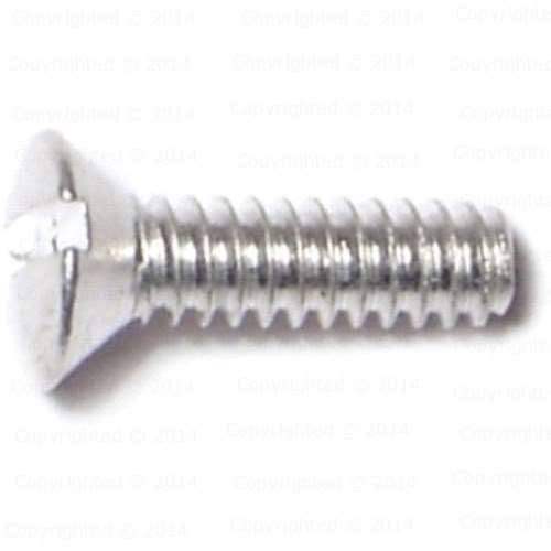 Aluminum Slotted Oval Machine Screws – ScrewsAndBolts.com
