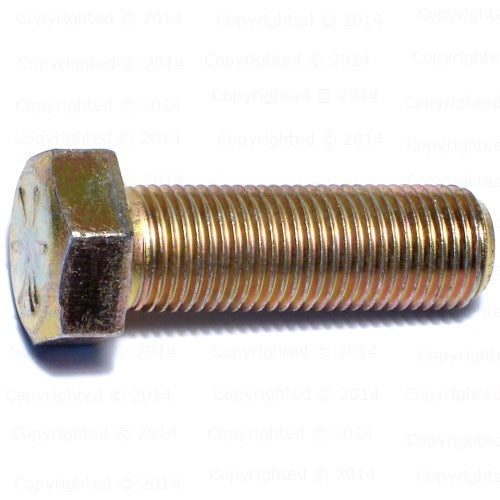 Grade 8 Fine Thread Hex Cap Screws - 1/4" Diameter NF-2550 ...