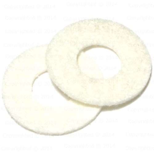 1" x 1/8 PT Extra Thick Felt Lamp Washers – ScrewsAndBolts.com