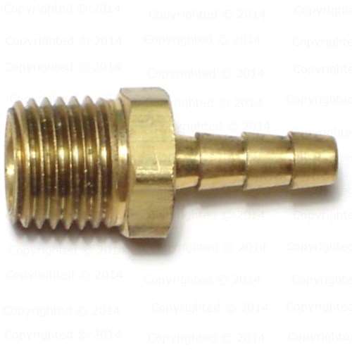 Straight Brass Hose Barb – ScrewsAndBolts.com