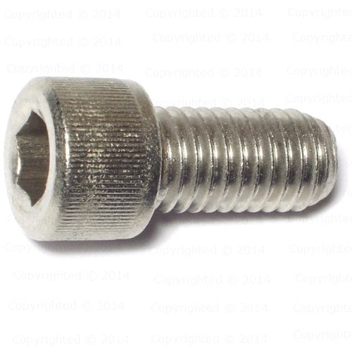 Stainless Steel Coarse Thread Socket Cap Screws - 1/2" Diameter ...