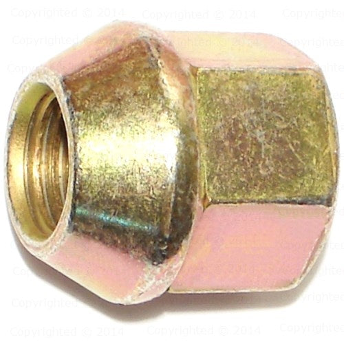 Yellow Zinc Finish Wheel Nuts – ScrewsAndBolts.com